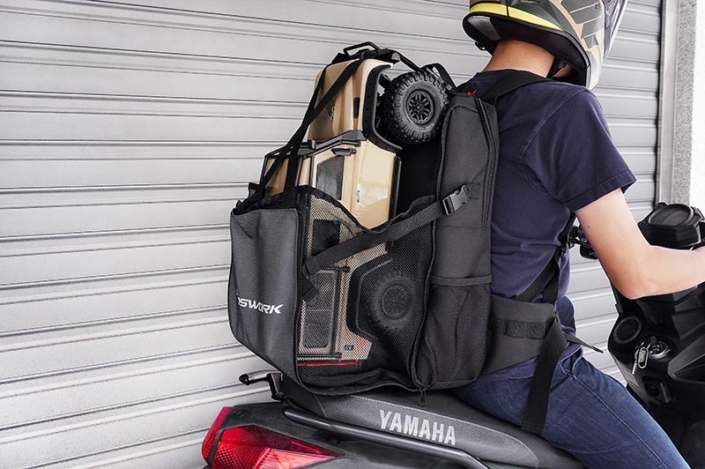 KOS32213BK RC Car Expandable Backpack (1/8 Buggy, 1/10 Buggy, Truck ...